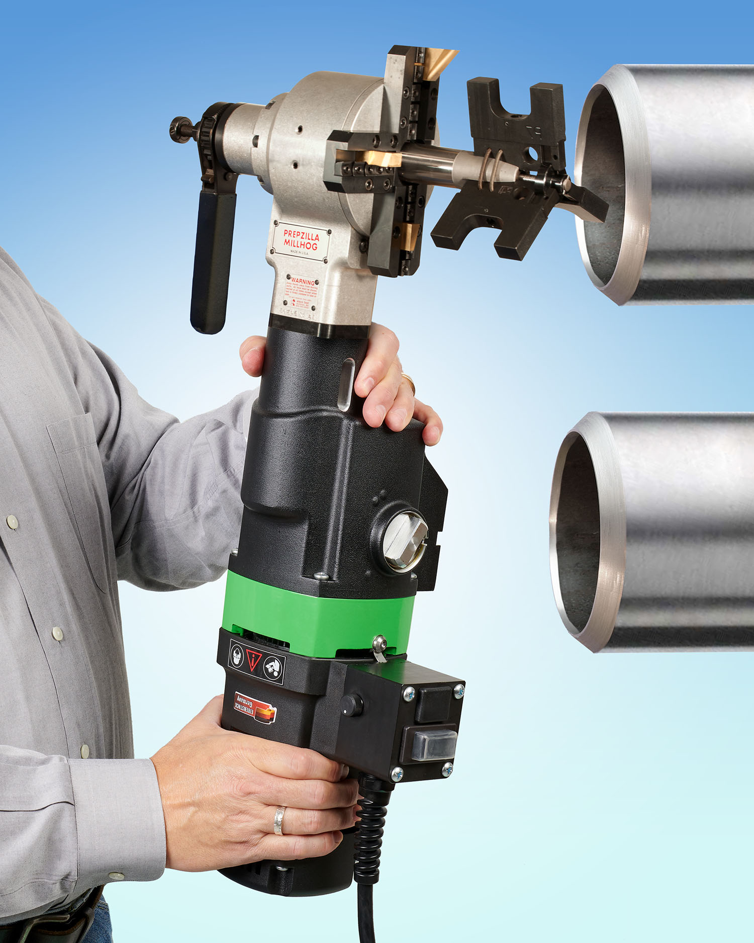 Prepzilla MILLHOG ID Clamping End Prep Tool (Measuring Tools (Hand ...