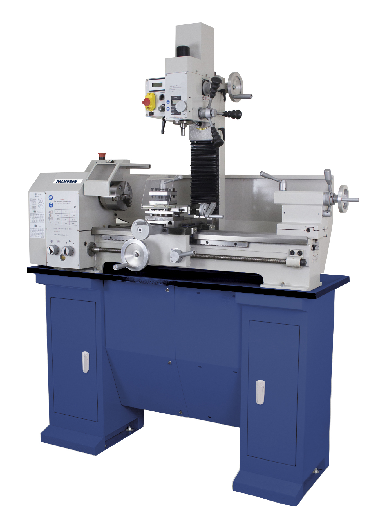 Combination Bench Lathe and Mill: Machine Tools – Metalcutting