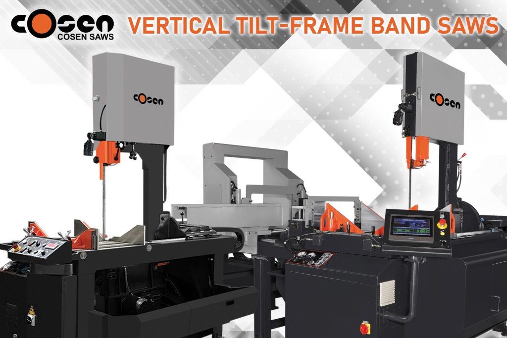 Vertical Tilt-Frame Band Saws
